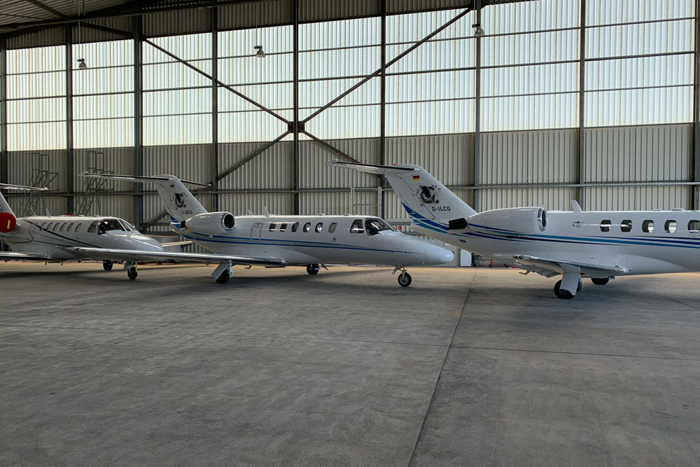 Ein neuer Cessna Citation Jet 2 6 Sitzer